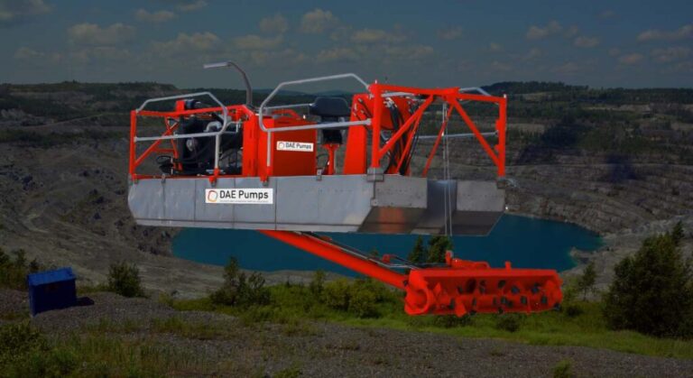 Powerful Sediment Slayer Pond Dredge by DAE Pumps