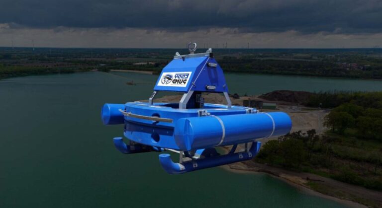 Efficient Lagoon Dredging with DSH-4000 Dredge Sled